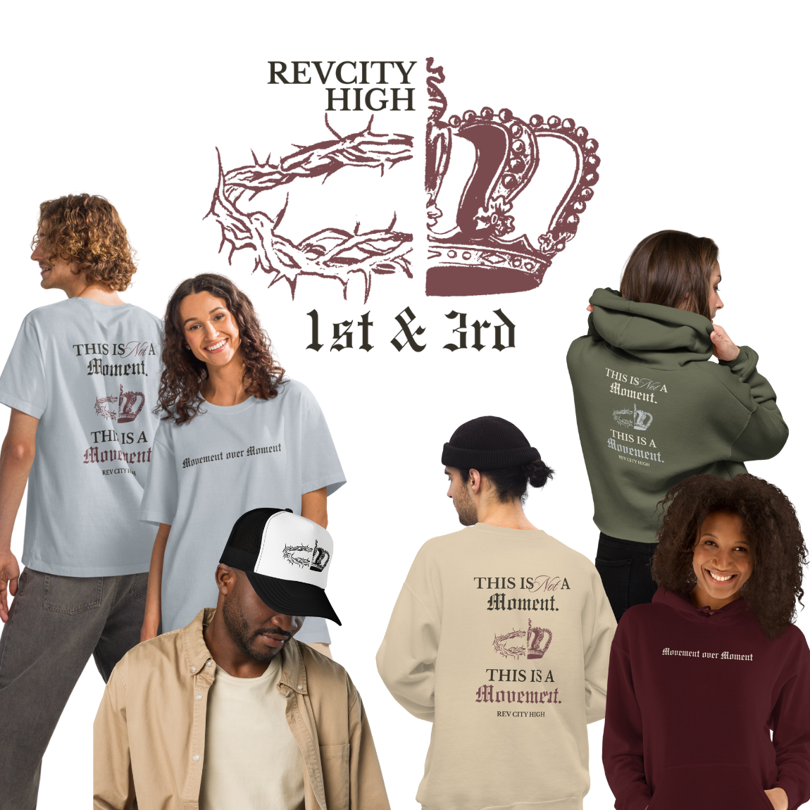 REV CITY FIRST + THIRD – REVCITY MERCH